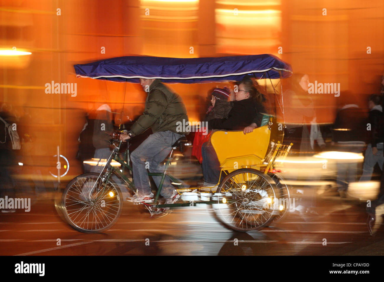 Cycle rickshaw berlin germany hi-res stock photography and images - Alamy