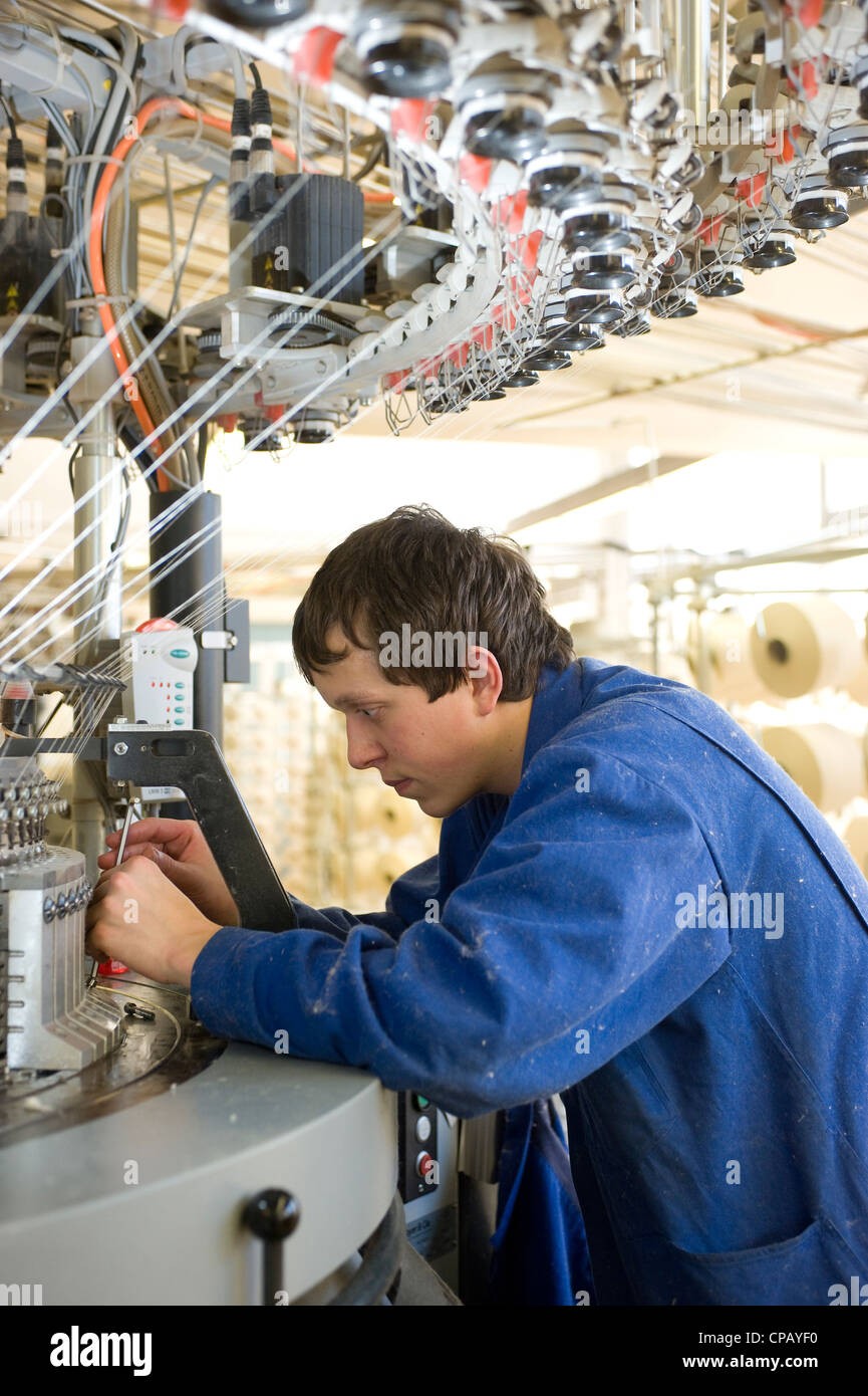 Knitting machine hi-res stock photography and images - Alamy