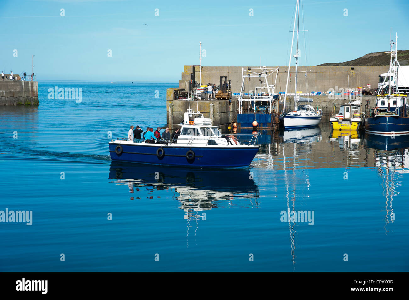 Amlwch Port Amlwch Anglesey North Wales Uk Stock Photo - Alamy