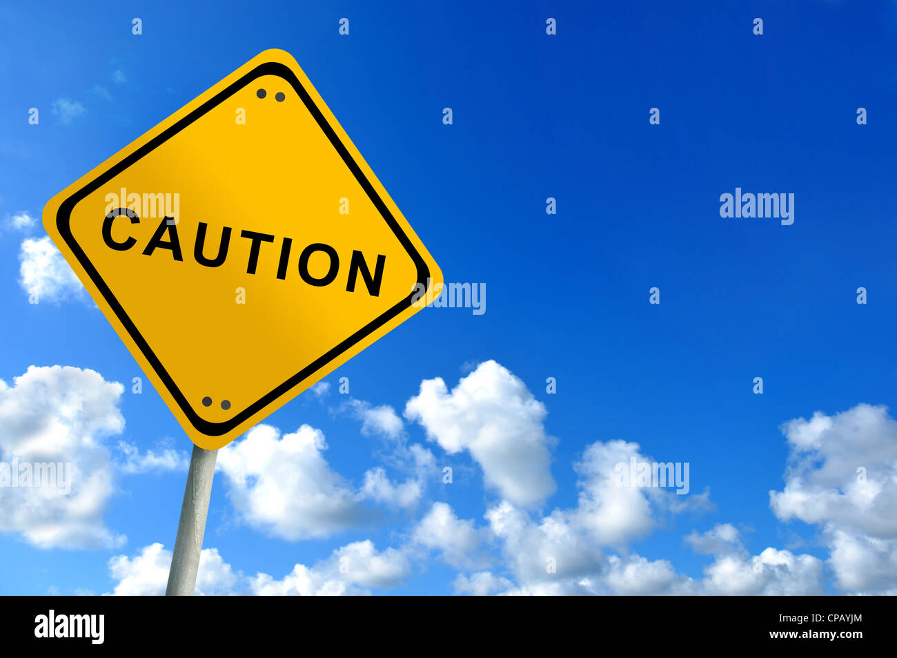 Caution sign hi-res stock photography and images - Alamy