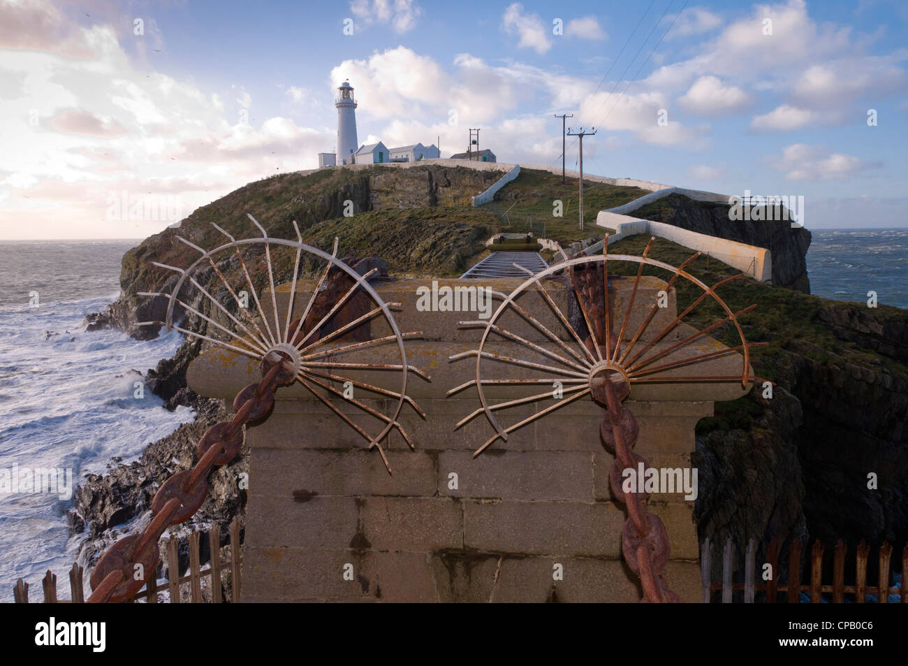 South Stack Holyhead Anglesey North Wales Uk Stock Photo - Alamy