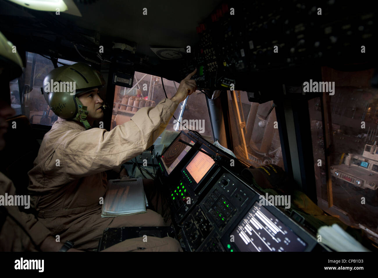 Operations Specialist 1st Class Roberto De La Torre, a navigator ...