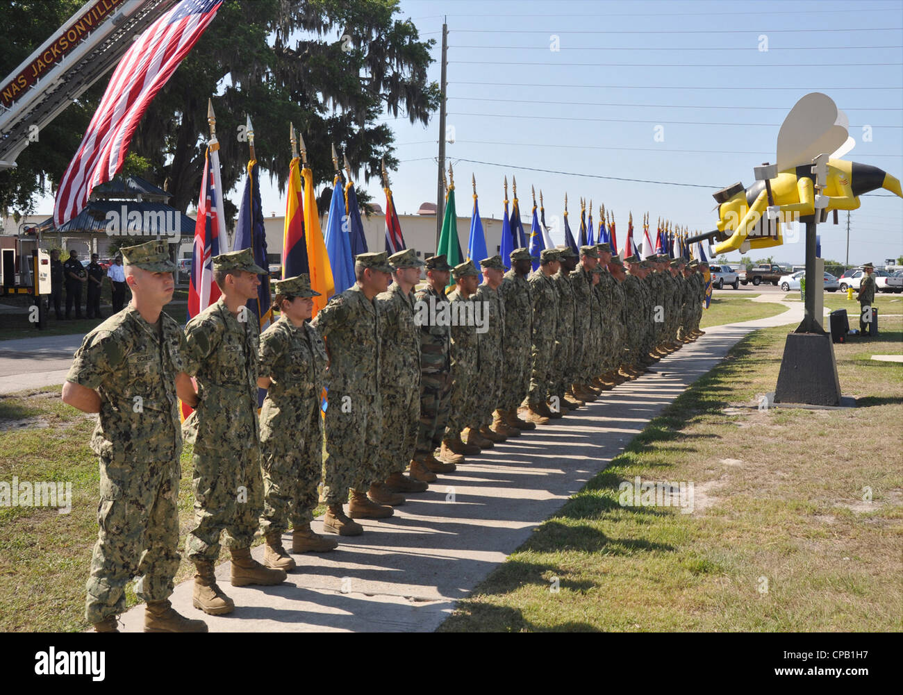 U s navy nmcb 14 memorial ceremony seabees hi-res stock photography and ...