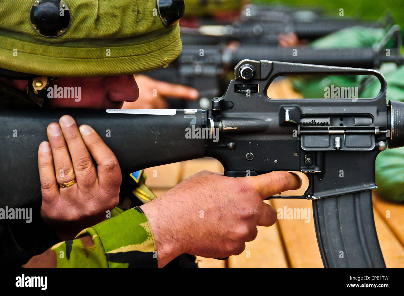 M16a2 and training hi-res stock photography and images - Alamy