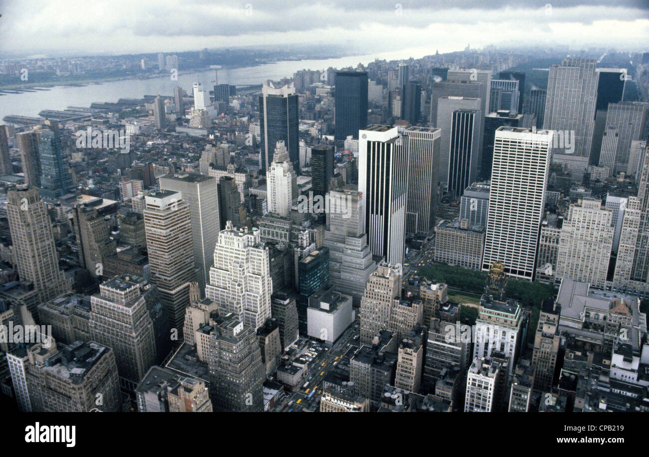 New York Skyline 1980s High Resolution Stock Photography and Images - Alamy