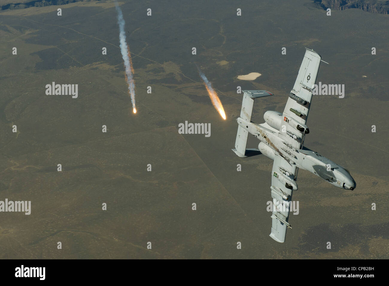 An Idaho Air National Guard A-10, Thunderbolt II, from the 190th ...