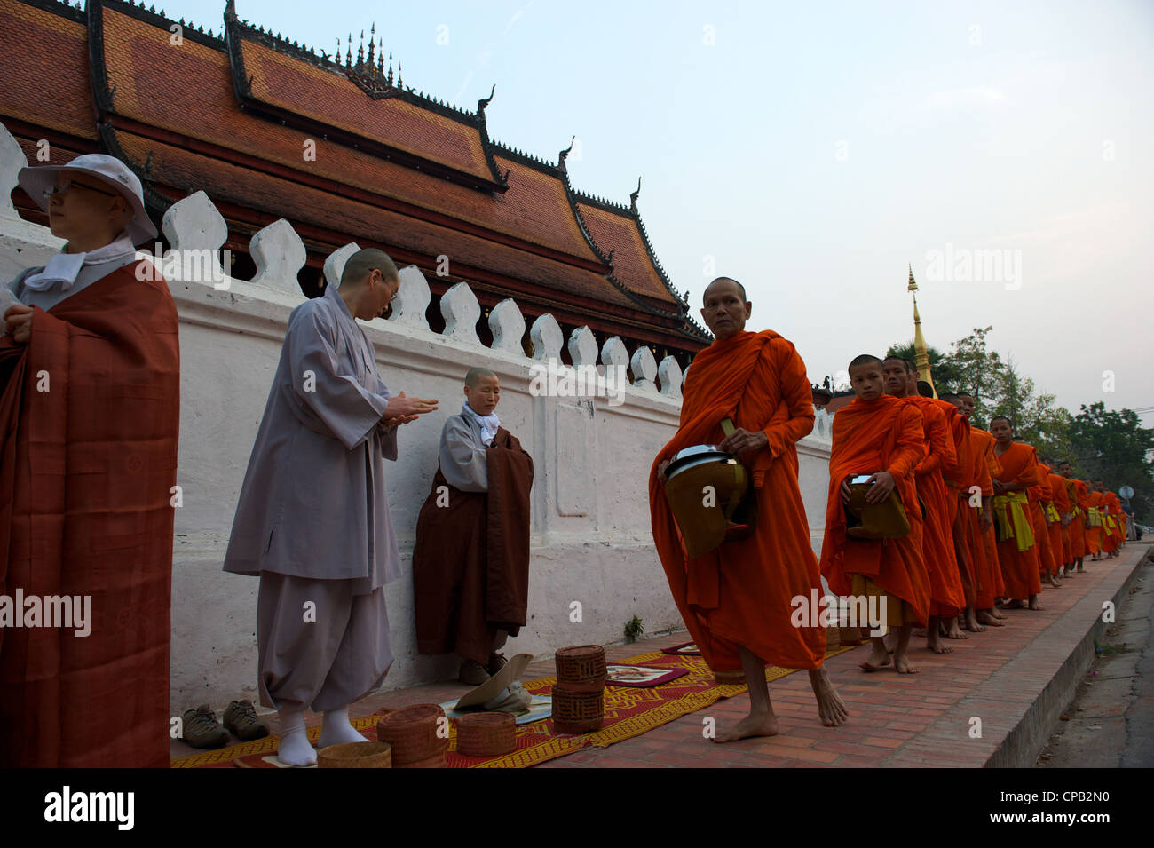 Luang Prabang, Mekong River, Laos Stock Photo - Alamy