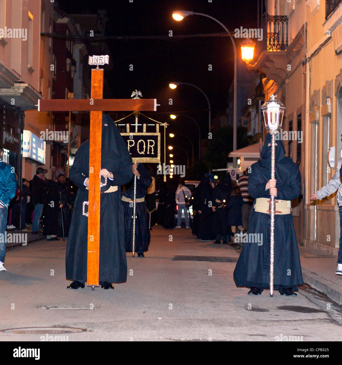 Semana Santa, traditional Spanish Holy Week religious procession, week ...