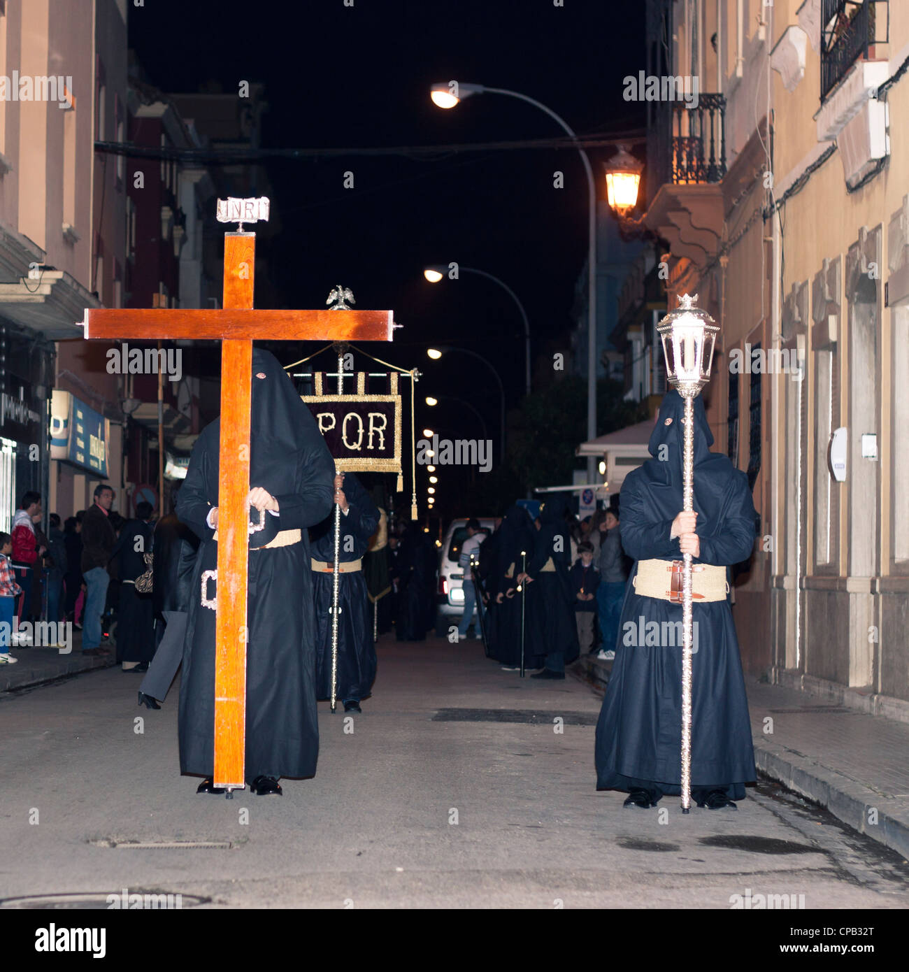 Semana Santa, traditional Spanish Holy Week religious procession, week ...