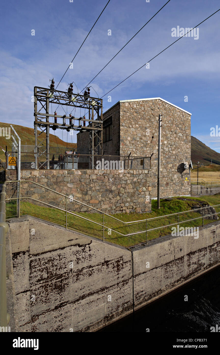 Loch lyon hydro electricity dam hi-res stock photography and images - Alamy