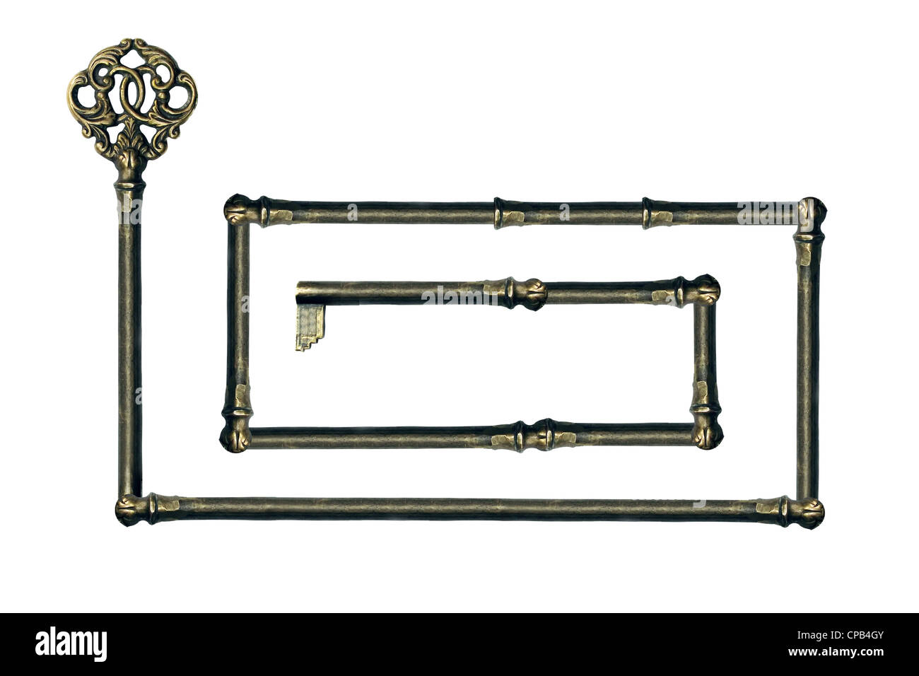 Labyrinth house Cut Out Stock Images & Pictures - Alamy