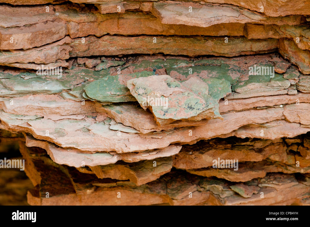 Mauv Limestone (Cambrian) in the Grand Canyon near river mile 56 ...