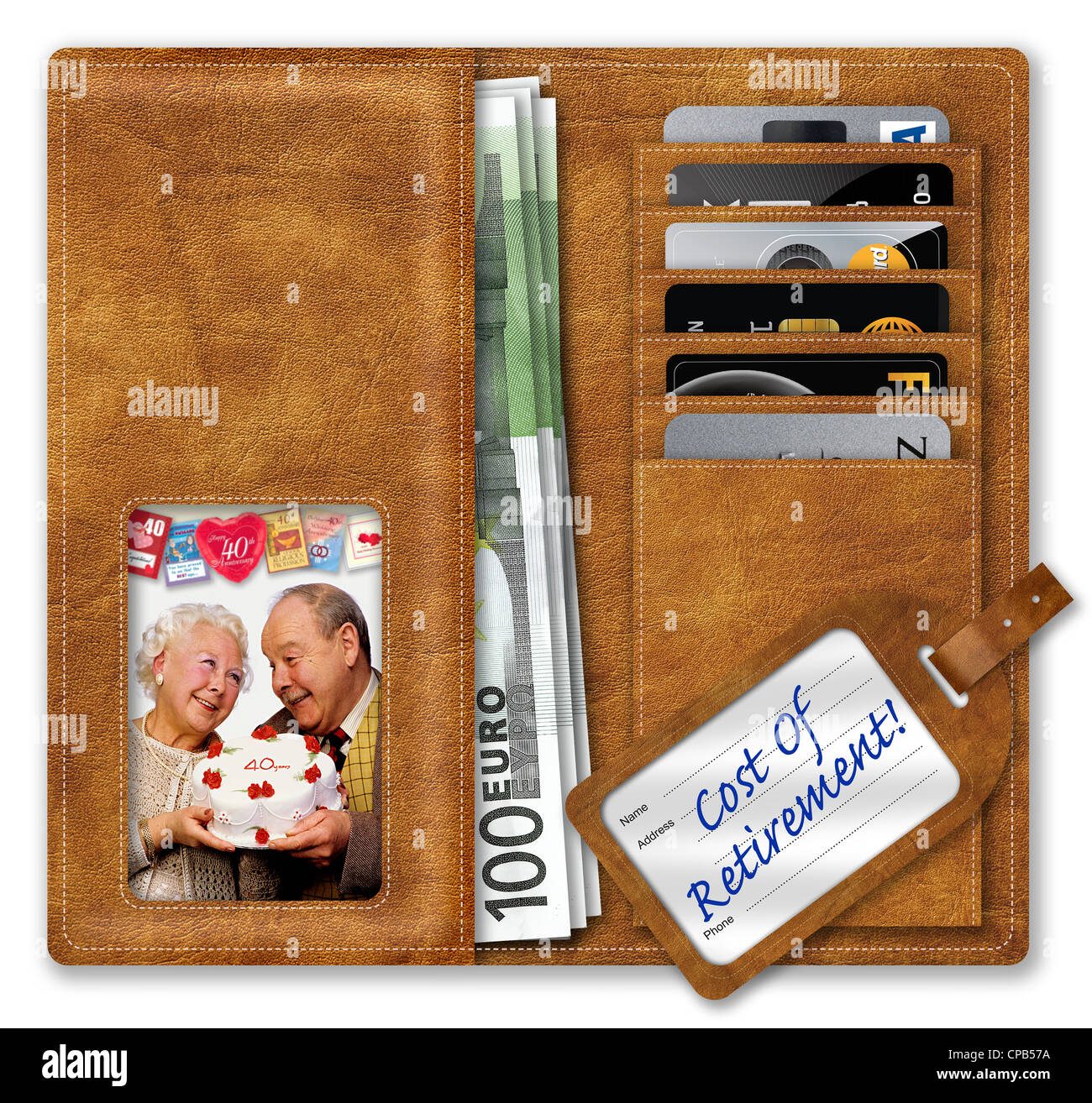 Elderly cost Cut Out Stock Images & Pictures - Alamy