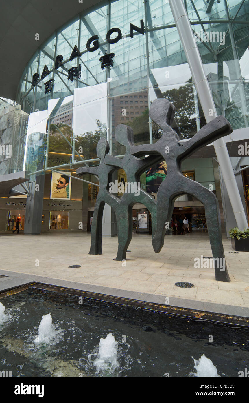 Paragon Shopping Mall in Singapore Stock Photo - Alamy