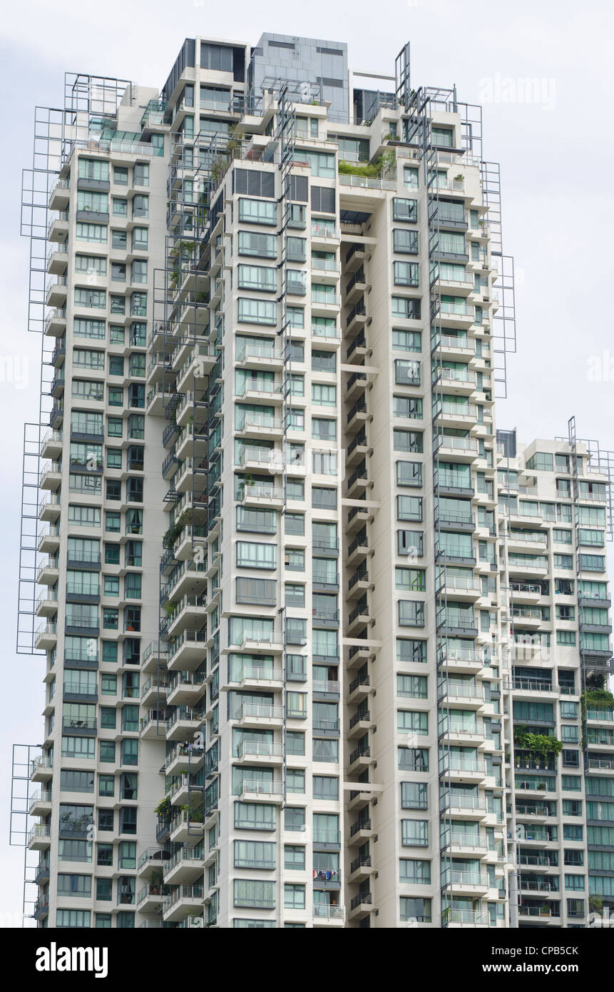 Singapore high-rise apartments Stock Photo - Alamy