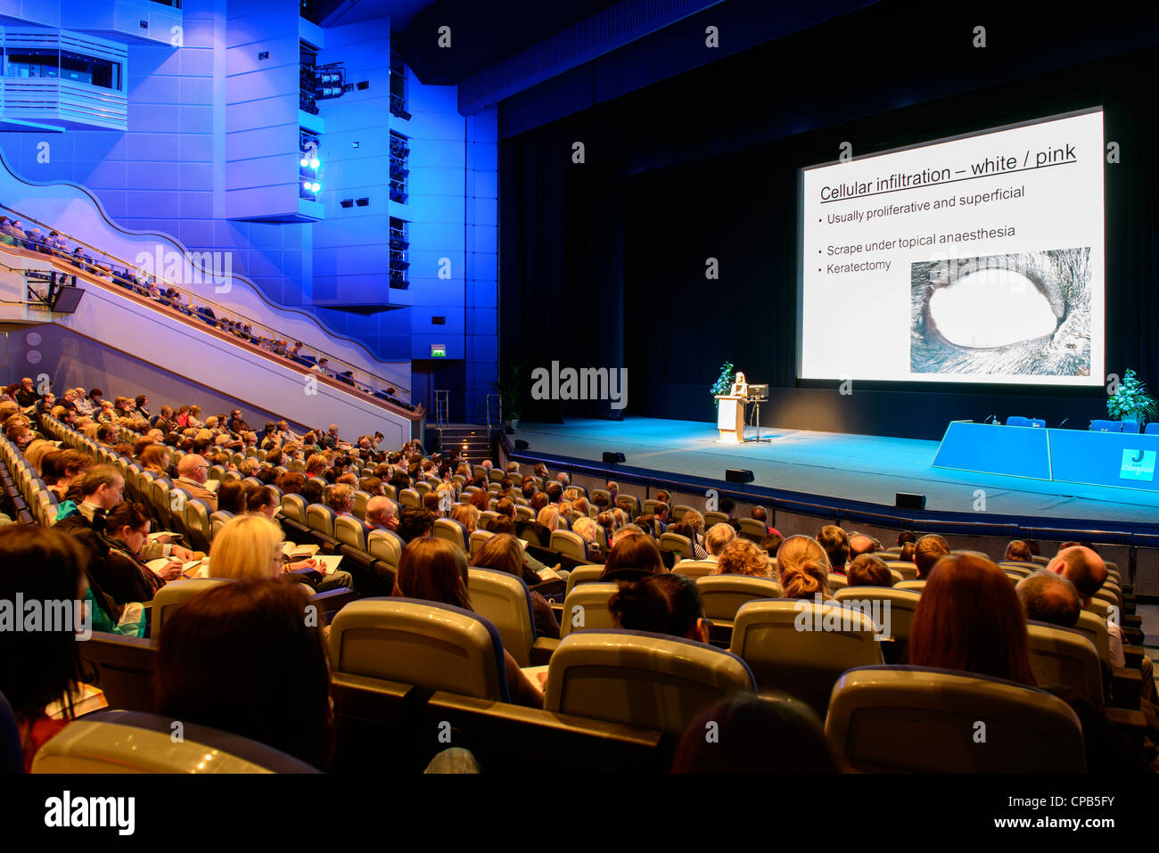 Conference delegates at the International Convention Centre (The ICC ...