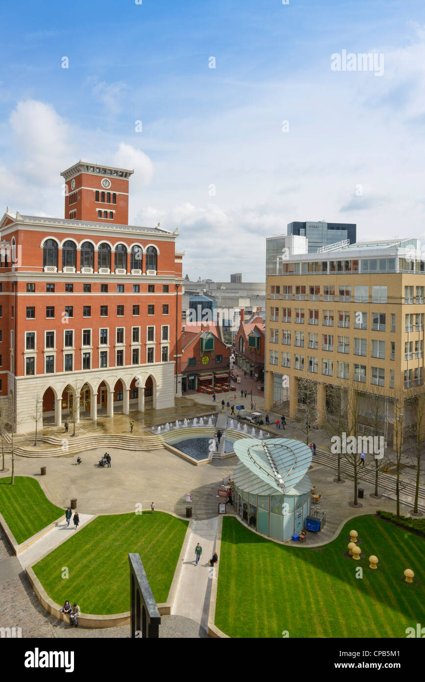 Brindleyplace in summer sun, Birmingham, England Stock Photo - Alamy