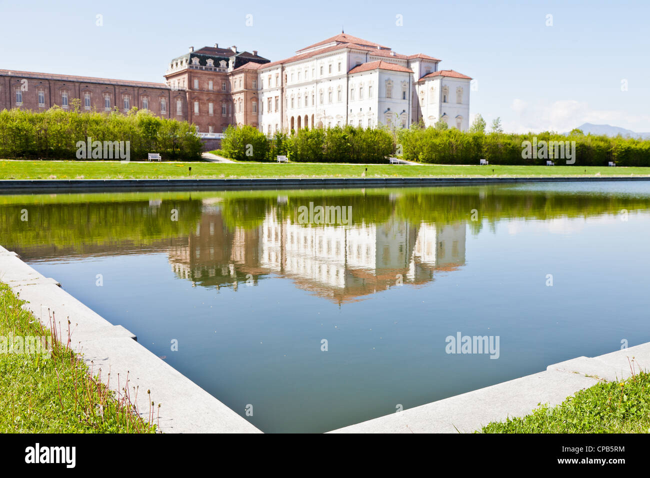 Italy - Reggia di Venaria Reale. Luxury royal palace Stock Photo - Alamy