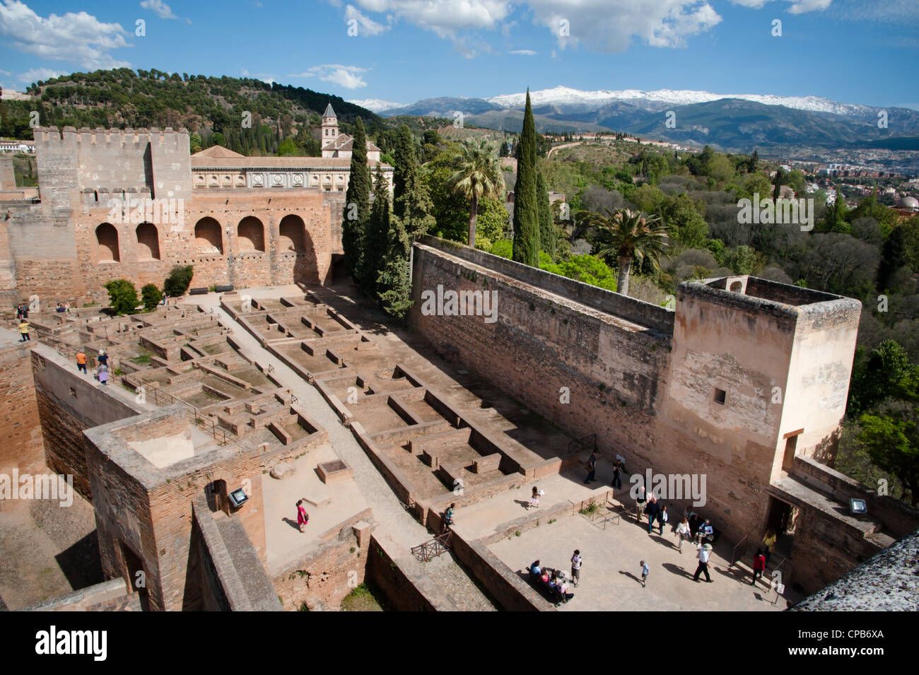 Alcazaba palace hi-res stock photography and images - Alamy