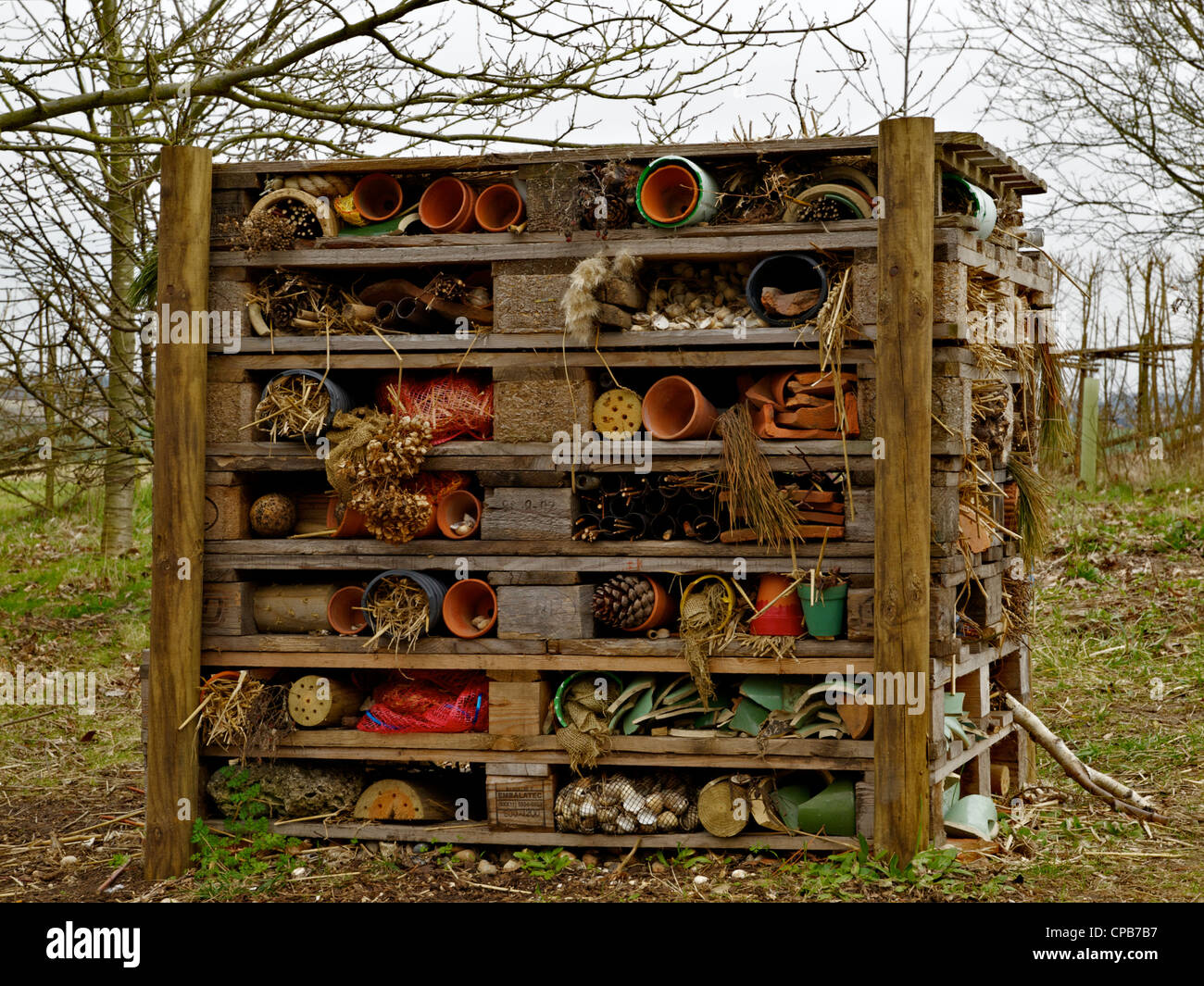 Insect hotel hi-res stock photography and images - Alamy