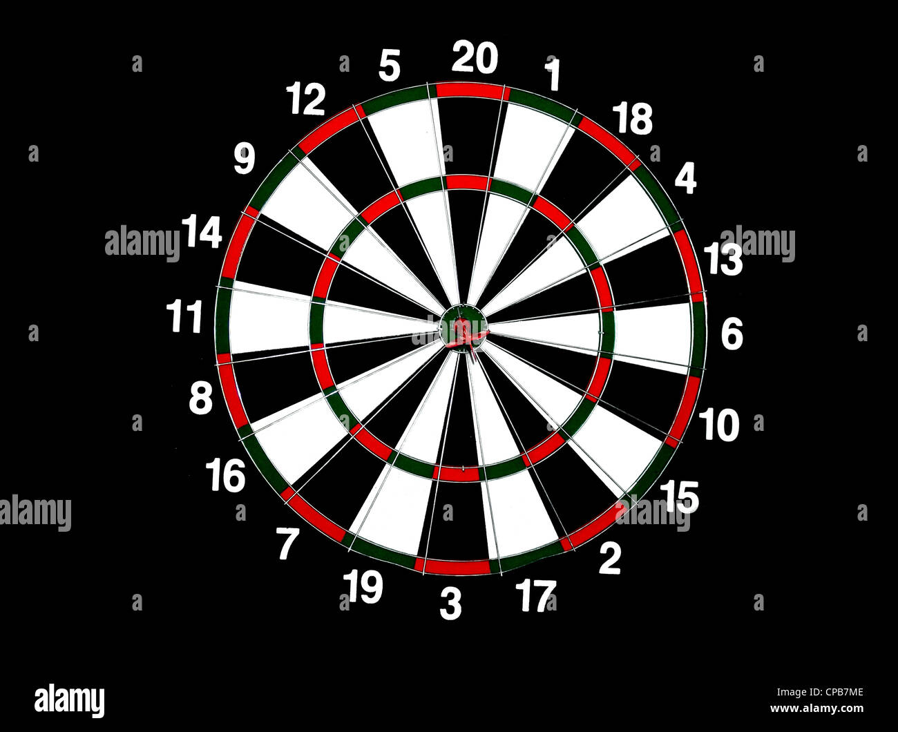 concept for hitting target, dart board with darts Stock Photo - Alamy
