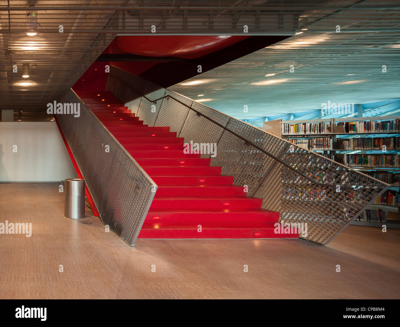 Seattle Public Library Central Stock Photo - Alamy
