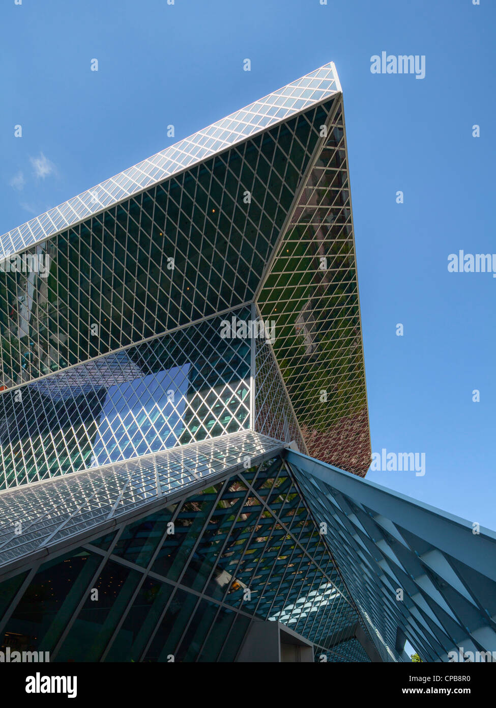 Seattle central library architecture hi-res stock photography and ...