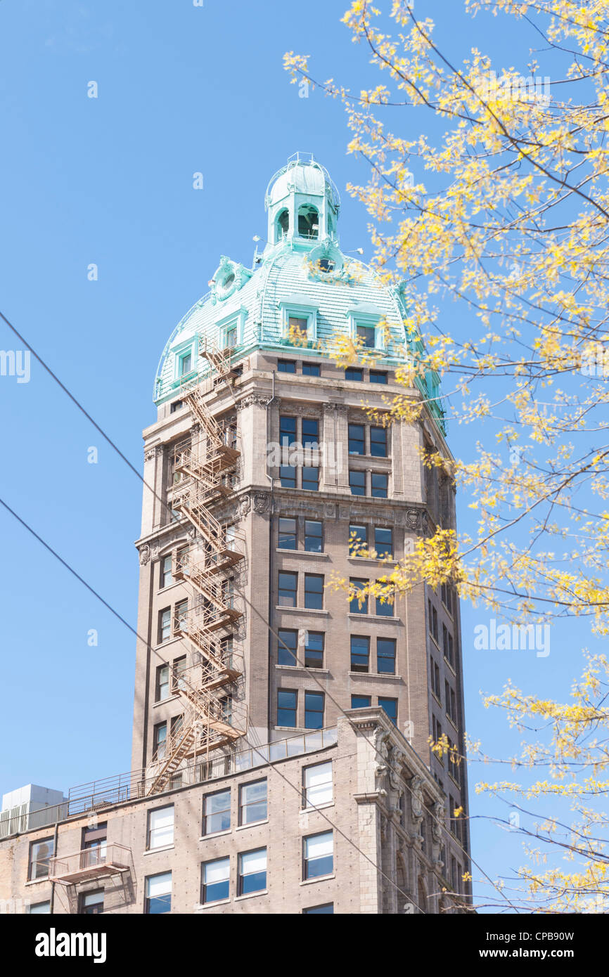 Sun Tower, Vancouver Stock Photo - Alamy