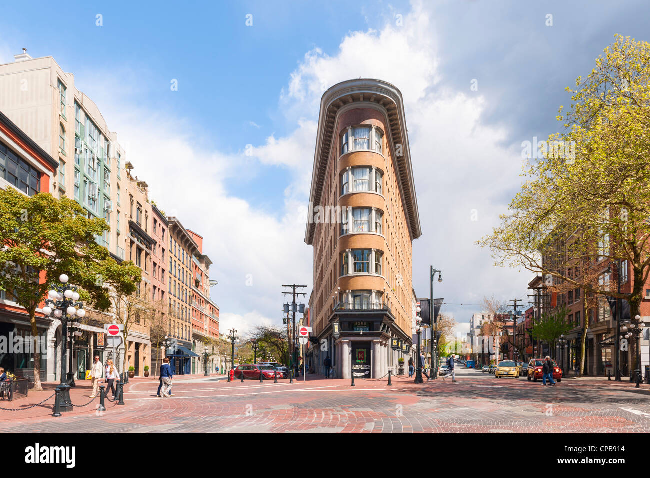 Maple Tree Square, Vancouver Stock Photo - Alamy