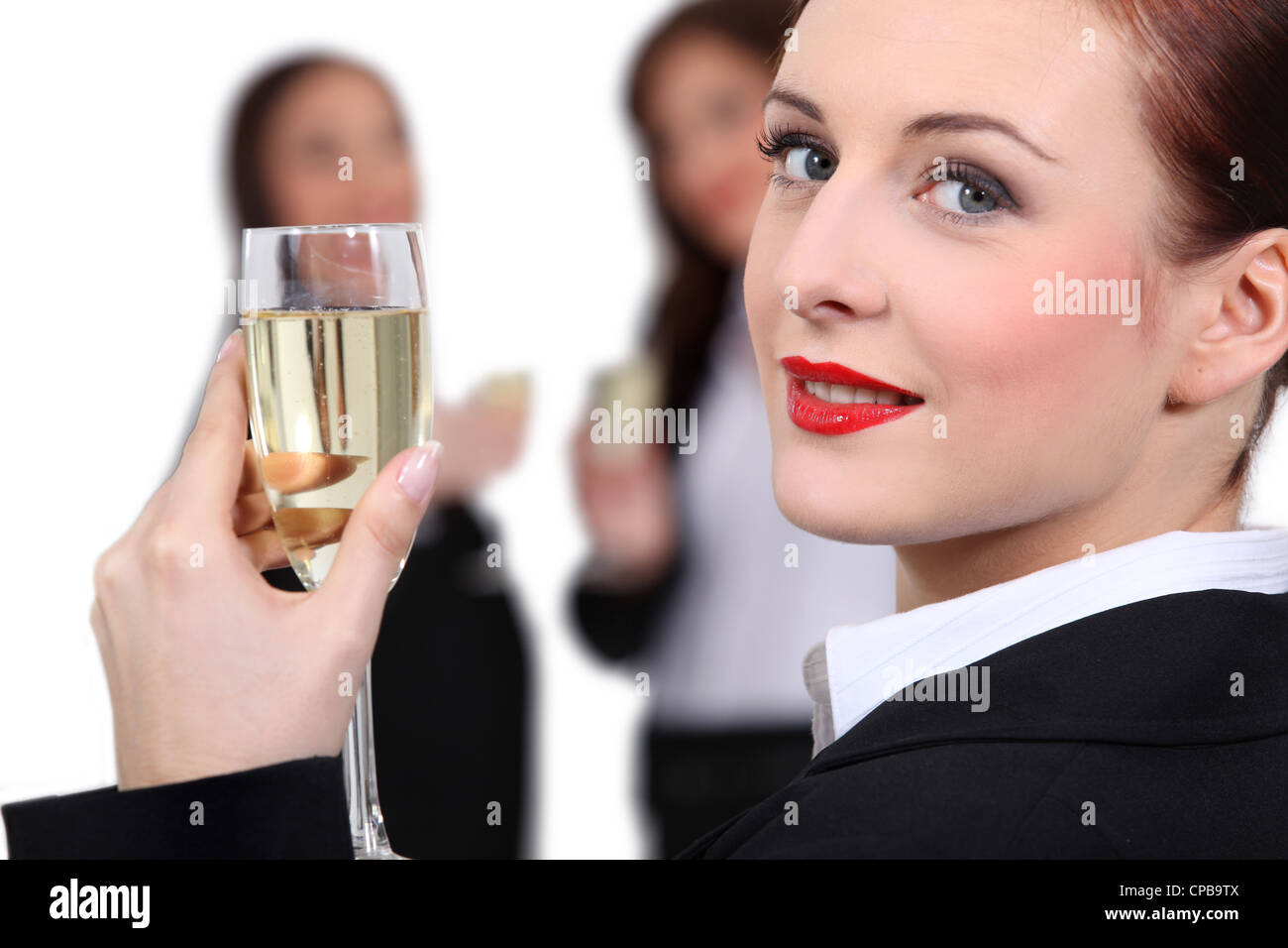 Three businesswomen living the high-life Stock Photo - Alamy