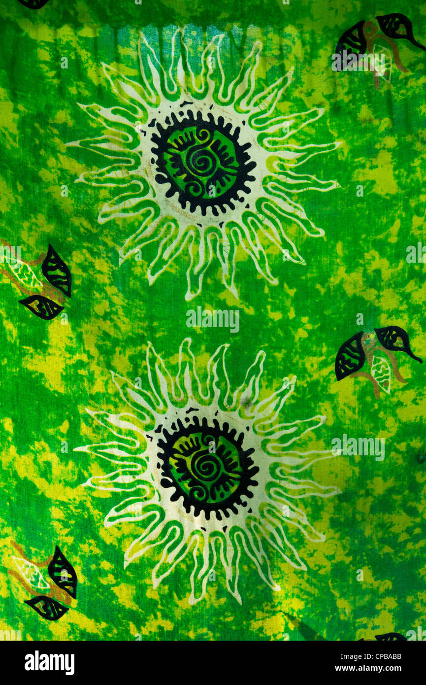 Colourful african fabrics hi-res stock photography and images - Alamy