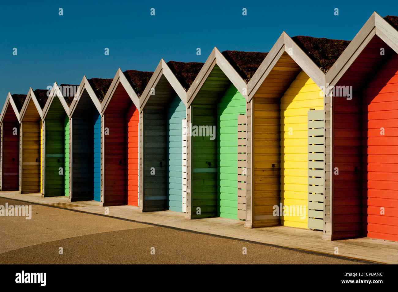 Colour huts hi-res stock photography and images - Alamy