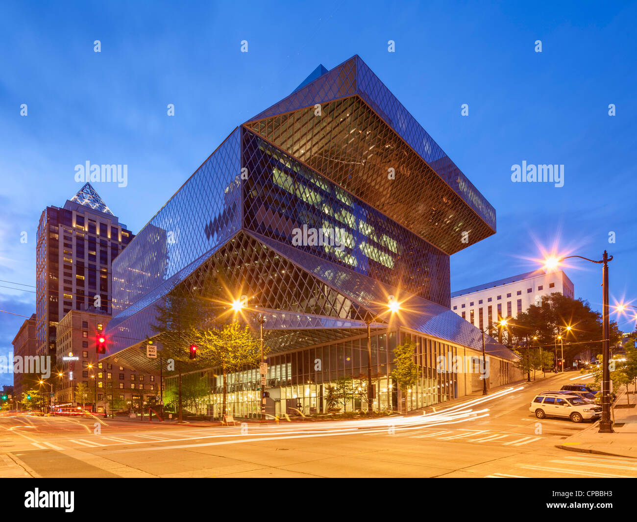 Seattle public library hi-res stock photography and images - Alamy