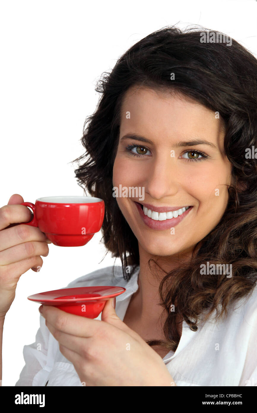Left hand drinking cup hi-res stock photography and images - Alamy