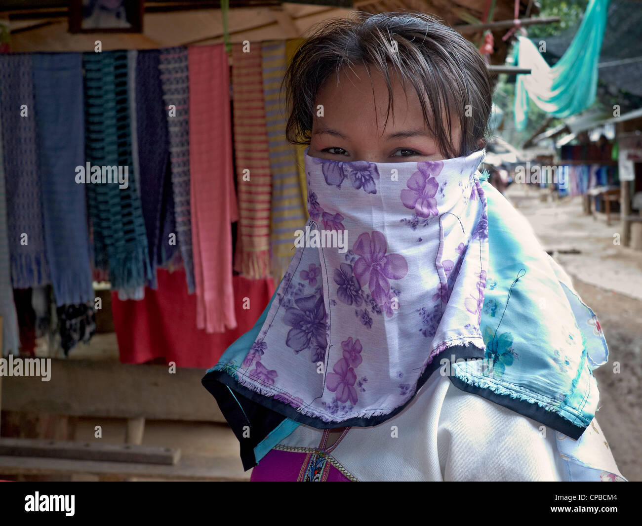 Indigenous woman wearing mask hi-res stock photography and images - Alamy