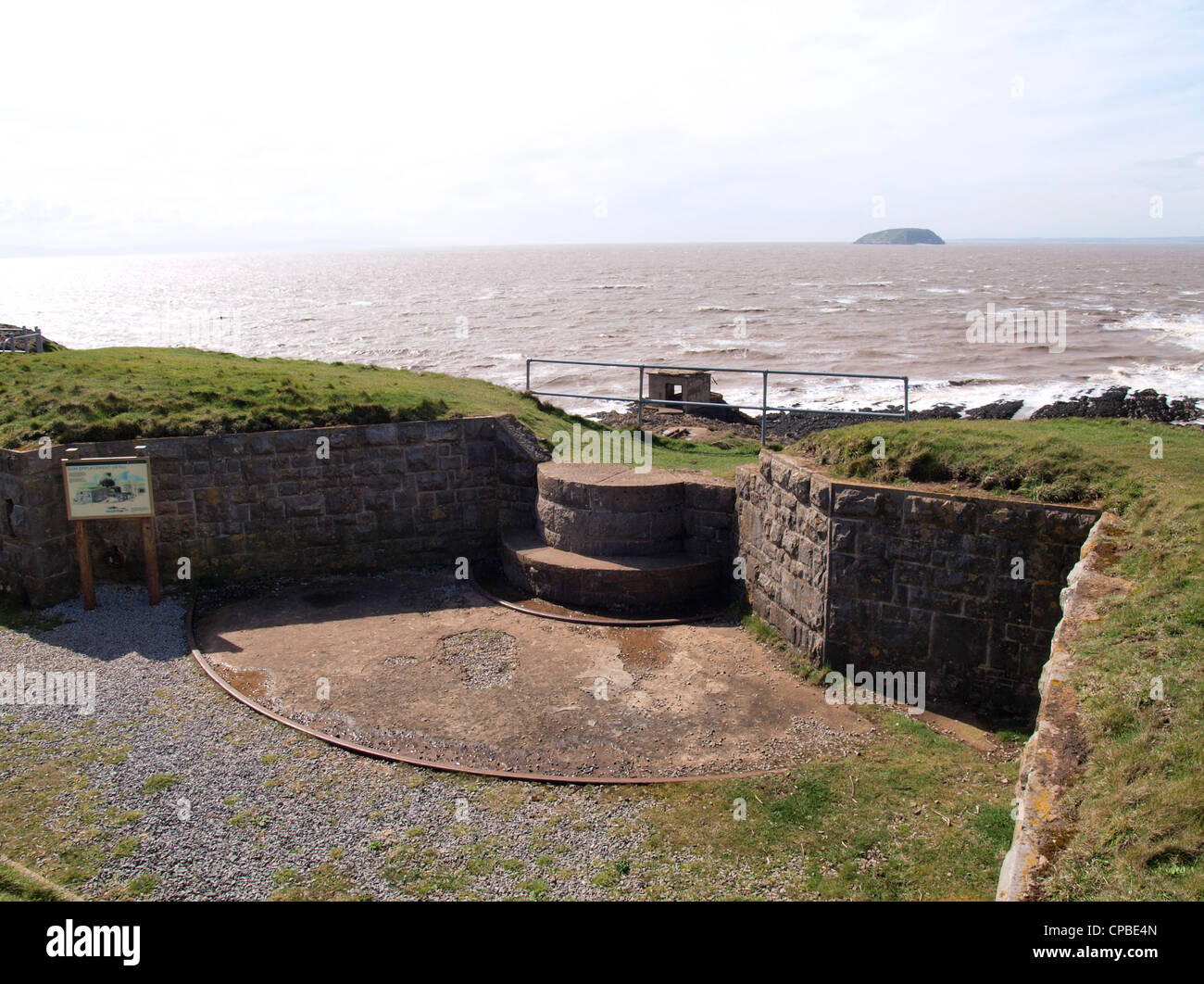 Brean down fort hi-res stock photography and images - Alamy