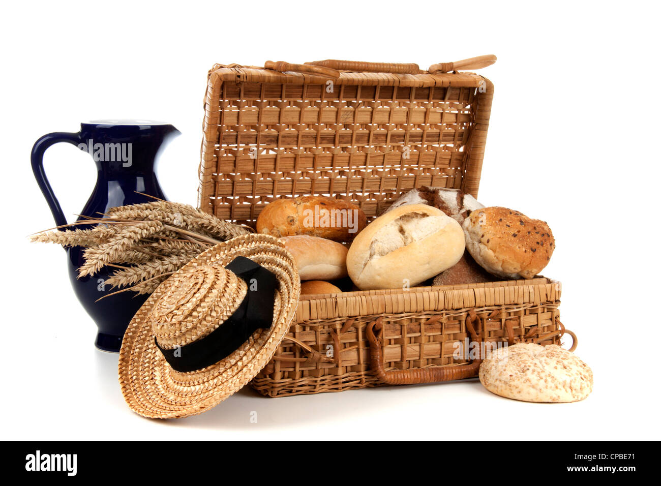 Attributes for a lovely picnic Stock Photo - Alamy