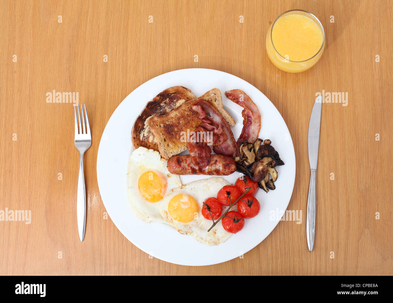 Traditional Fried English Breakfast. Photo bu Edible Images Stock Photo ...