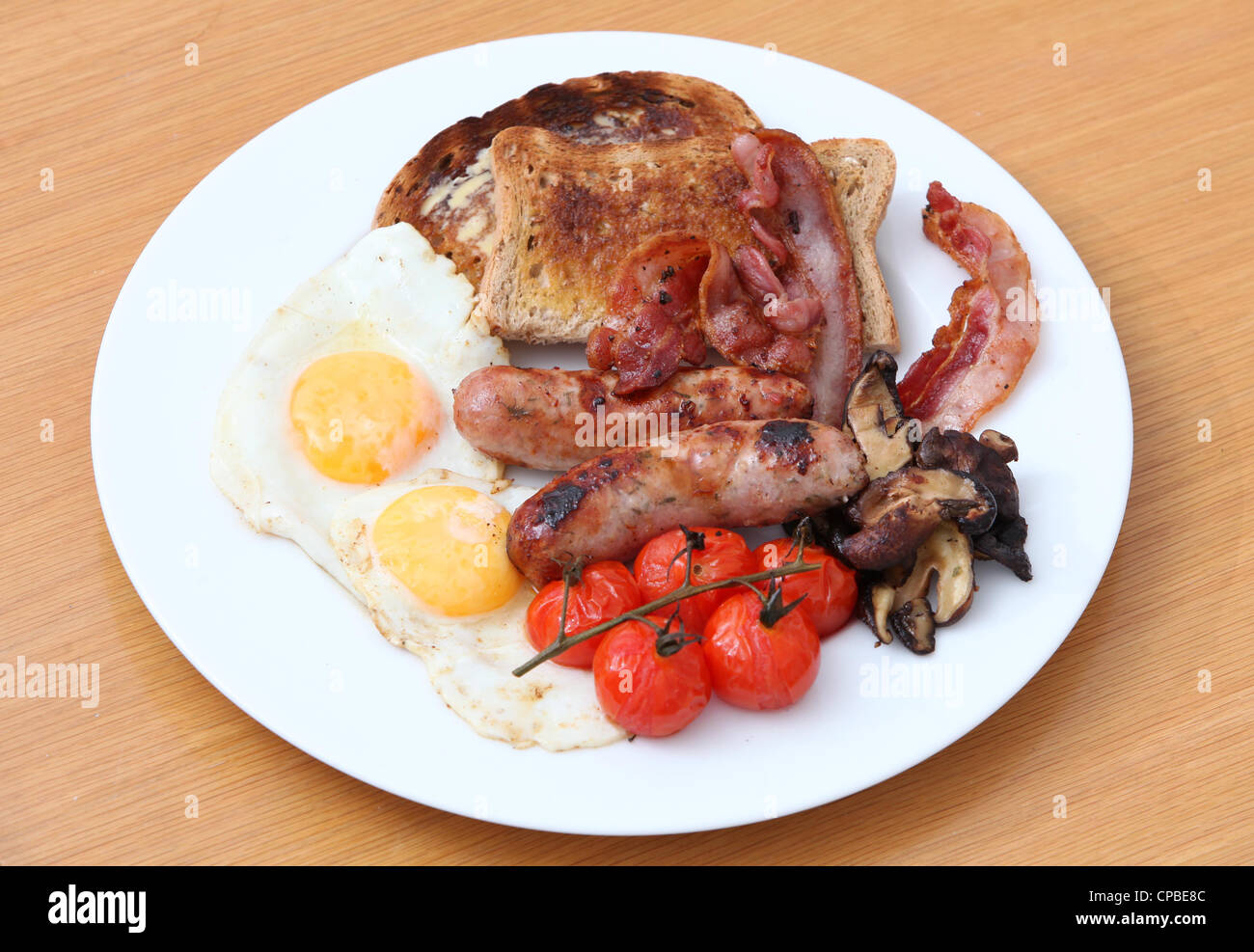 Traditional Fried English Breakfast. Photo bu Edible Images Stock Photo ...