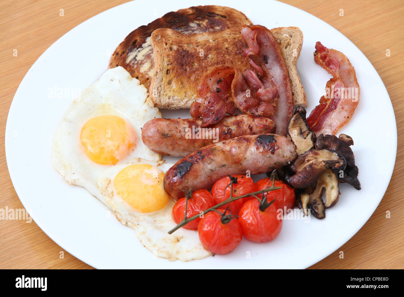 Traditional Fried English Breakfast. Photo bu Edible Images Stock Photo ...