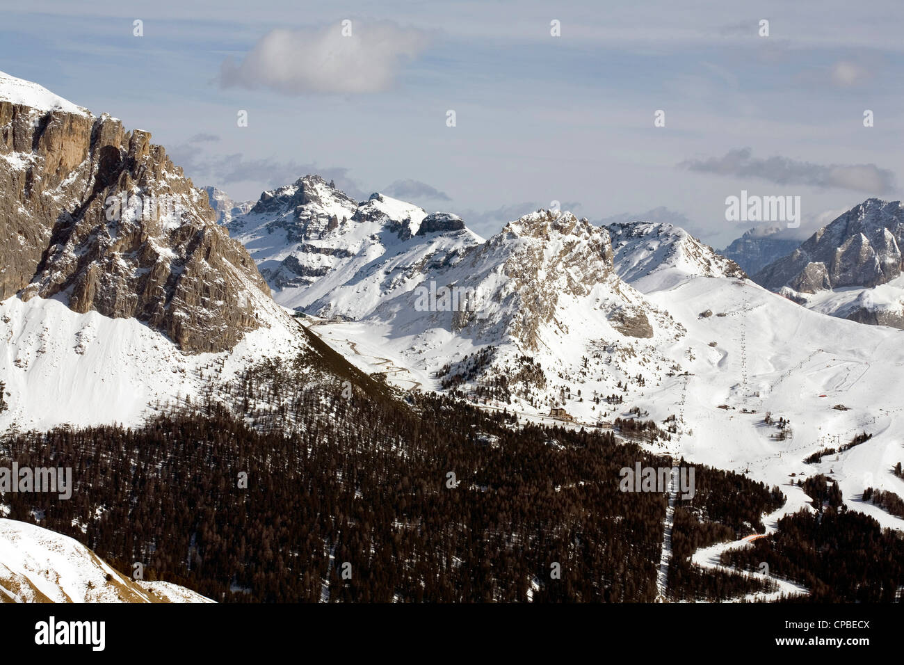 Gruppo del Sella Sella Gruppe and Passo Sella Val Gardens Selva ...
