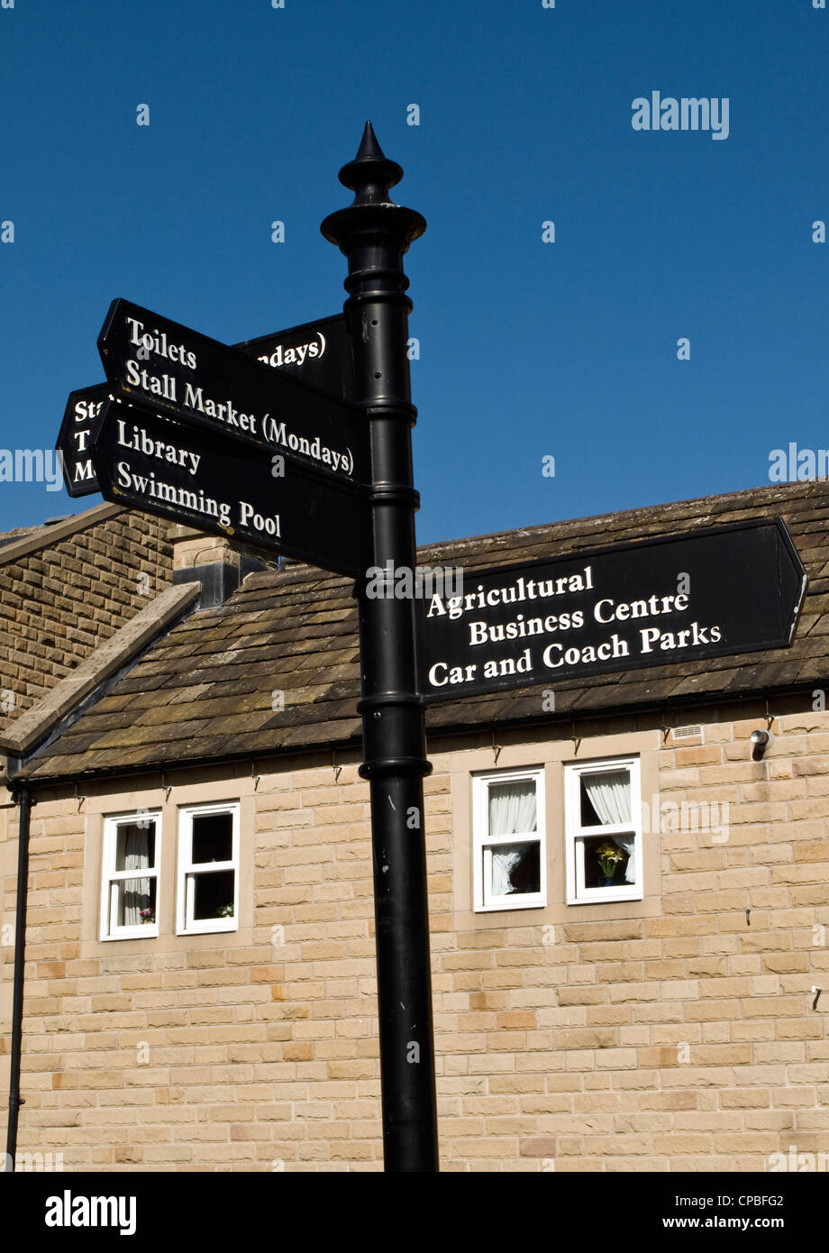 Bakewell sign hi-res stock photography and images - Alamy