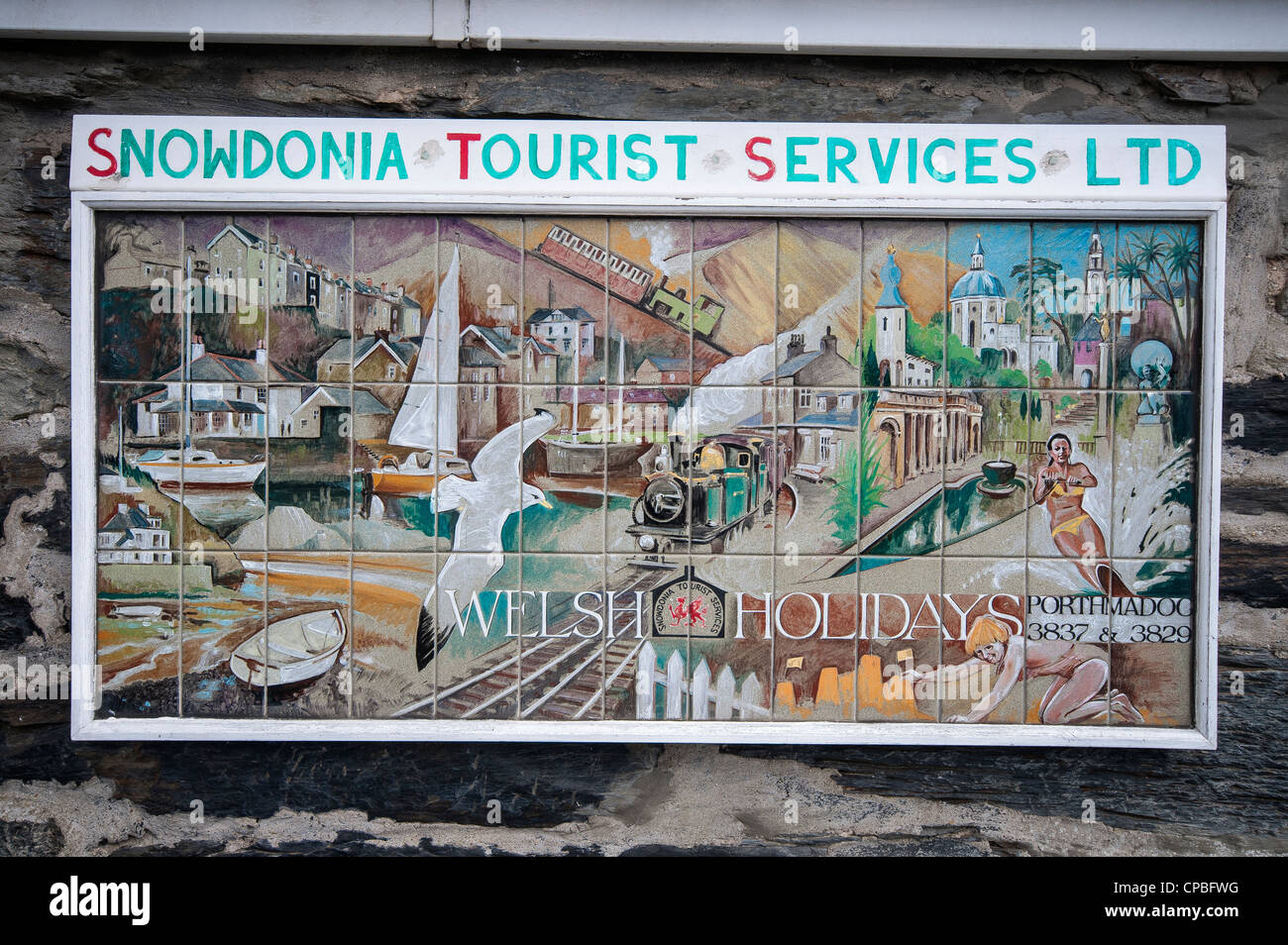 Welsh mural hi-res stock photography and images - Alamy