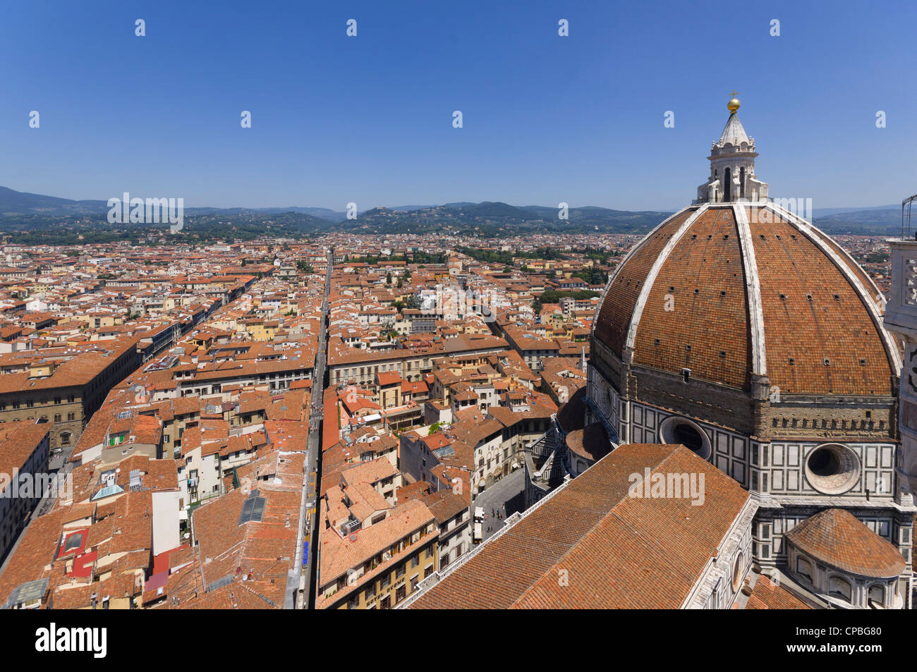 Florence roof hi-res stock photography and images - Alamy