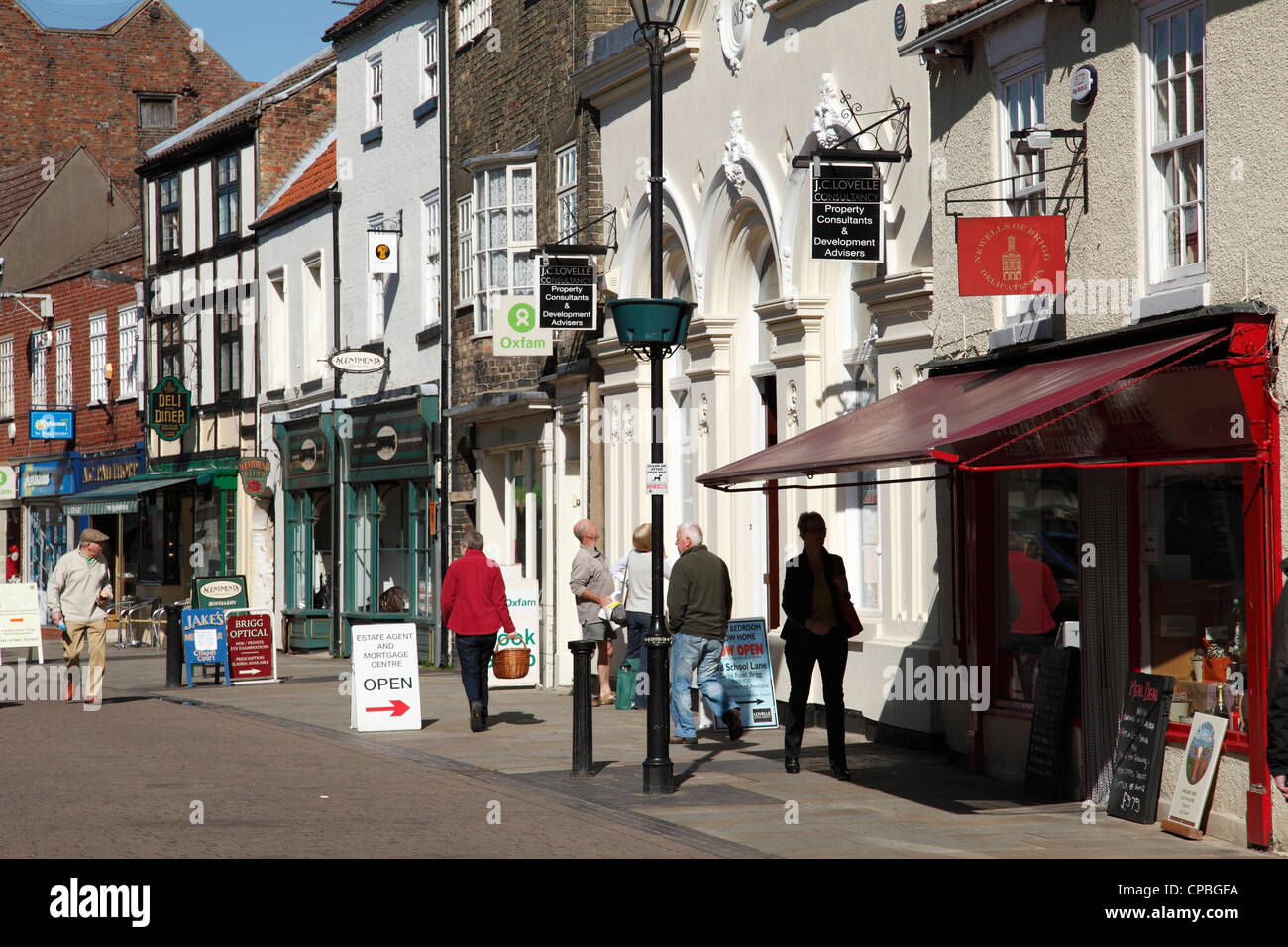 Brigg, North Lincolnshire, England, U.K Stock Photo - Alamy