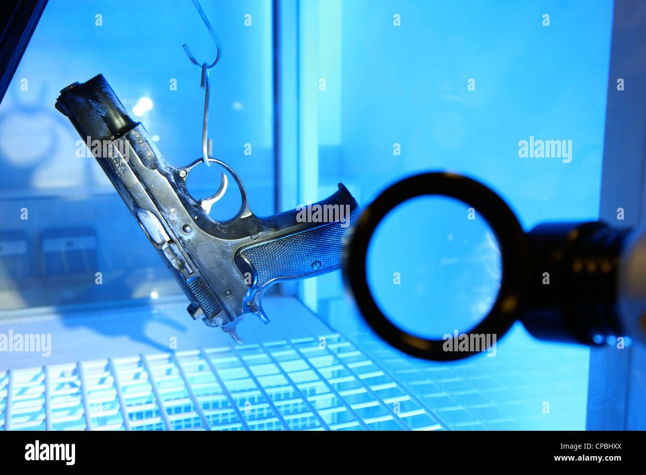 Police. State Office of Criminal Investigations. Crime scene ...