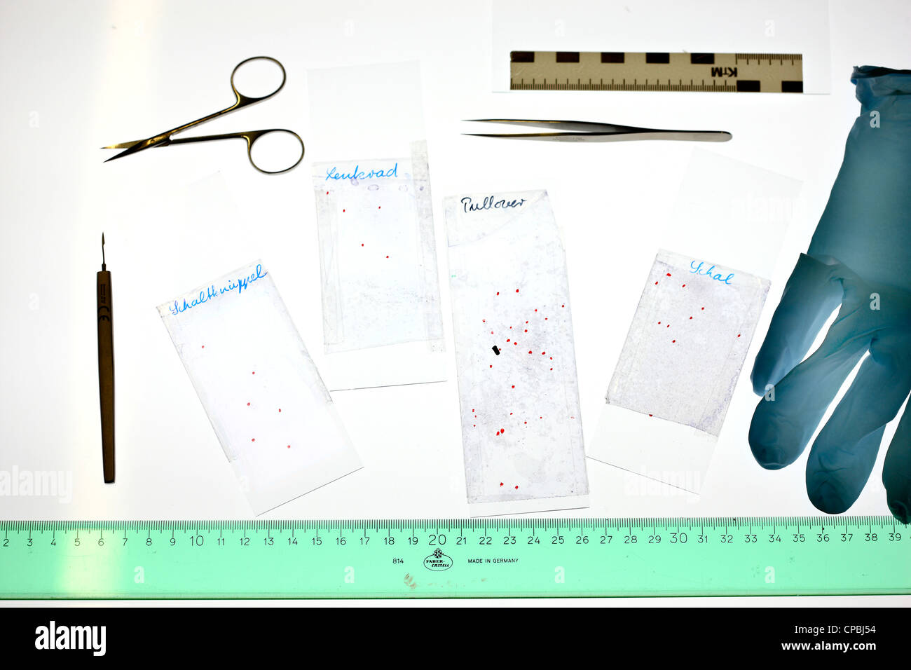 Police. State Office of Criminal Investigations. Crime scene ...