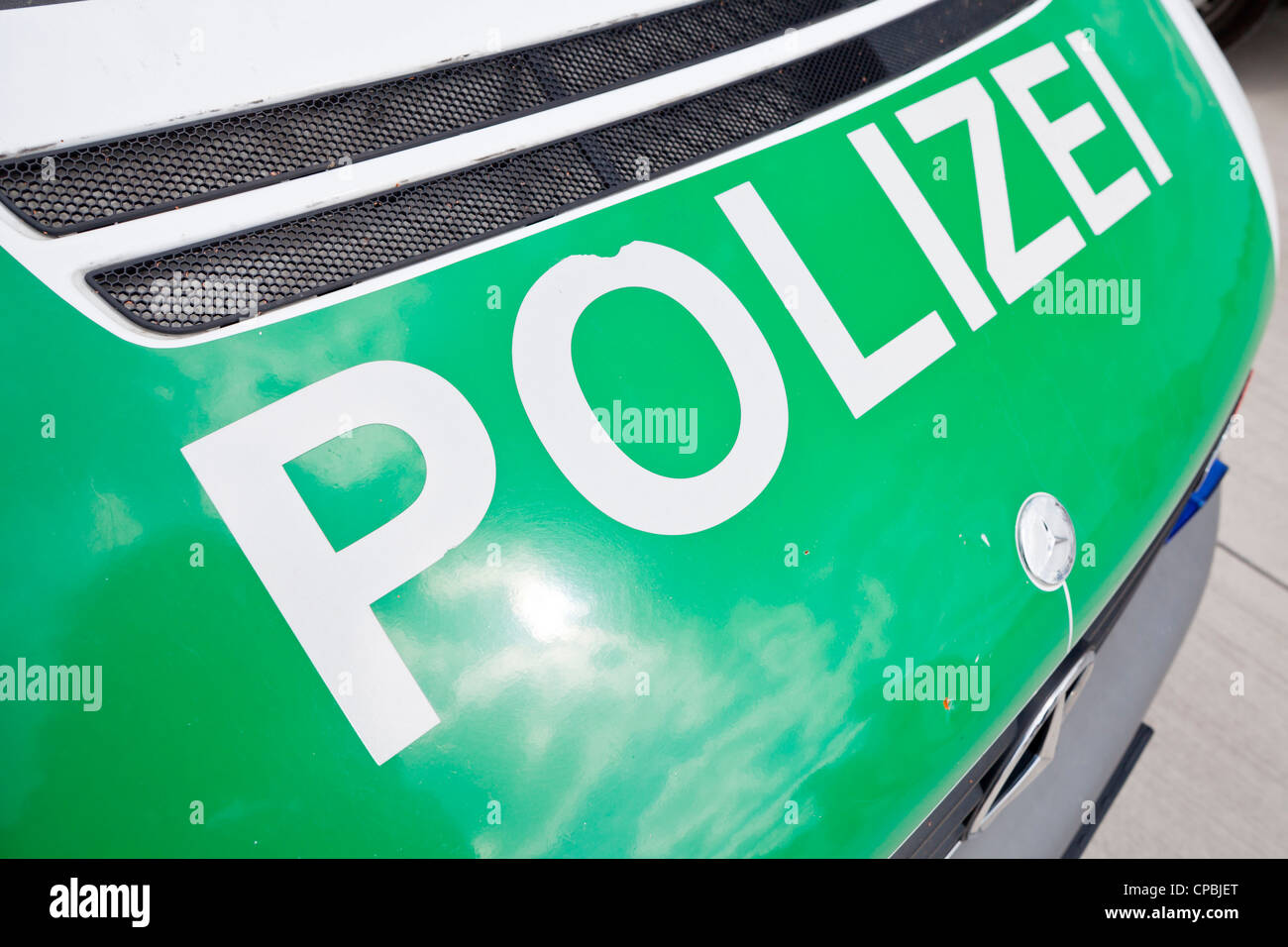 German police car hi-res stock photography and images - Alamy