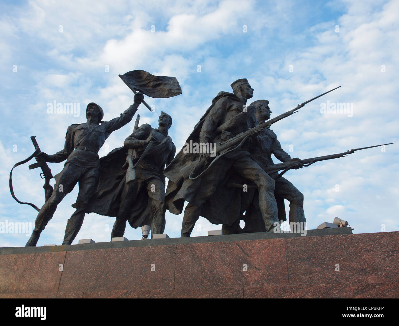 Russia ww2 statue leningrad hi-res stock photography and images - Alamy