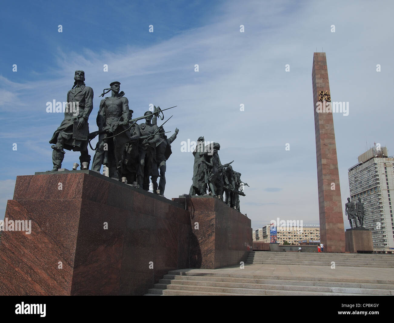 Russia Ww2 Statue Leningrad High Resolution Stock Photography and ...